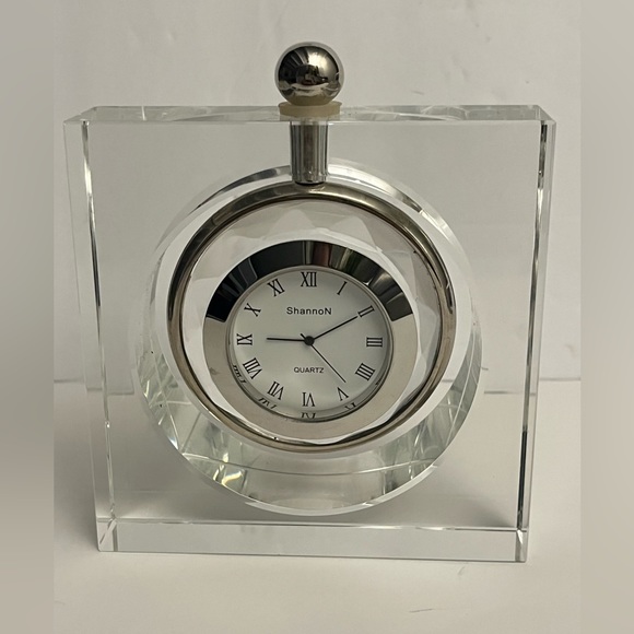 Office | Shannon Irish Crystal Hanging Pocket Watch Style Godinger Desk ...